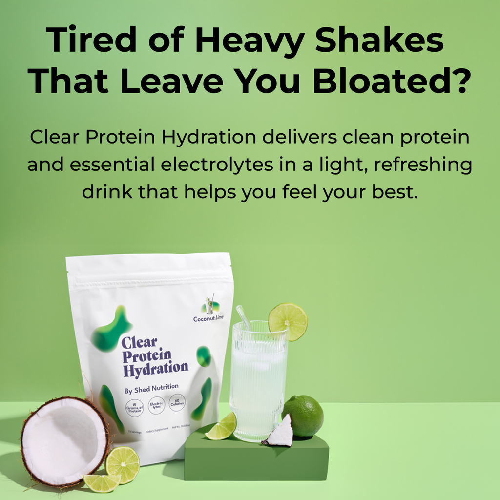 Clear Protein Hydration Drink – Shed Supplements